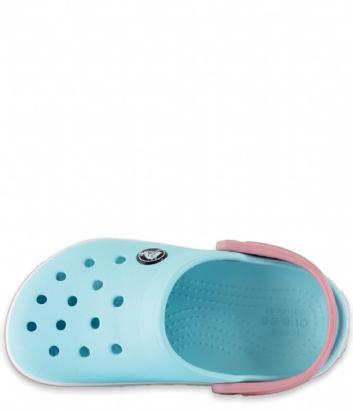 Crocs Clog Crocband Clog Ice Blue White 4S3 The Little Green Bag